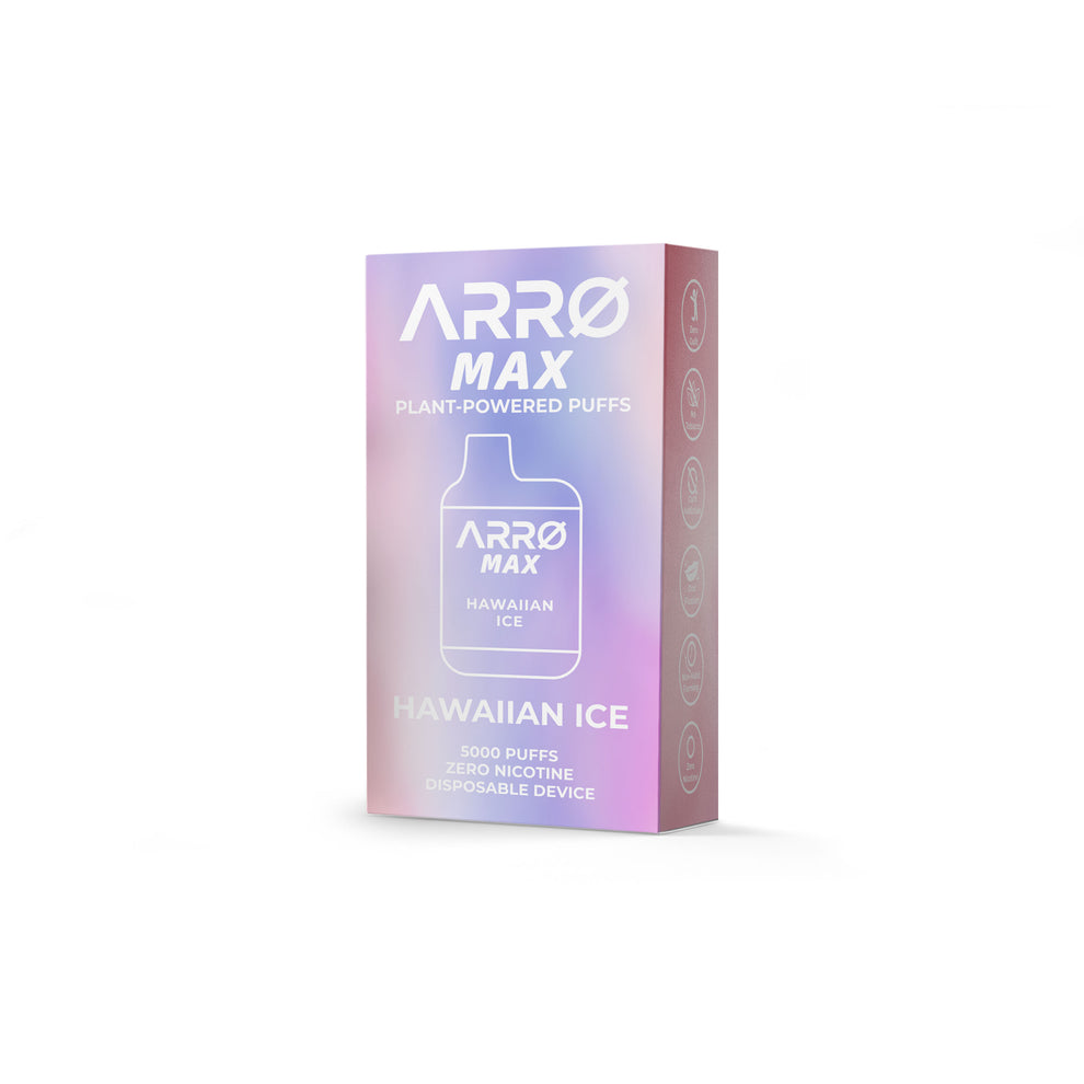 ARRØ MAX – Hawaiian Ice (5,000 Puffs) Plant Powered Aromatherapy Devic ...