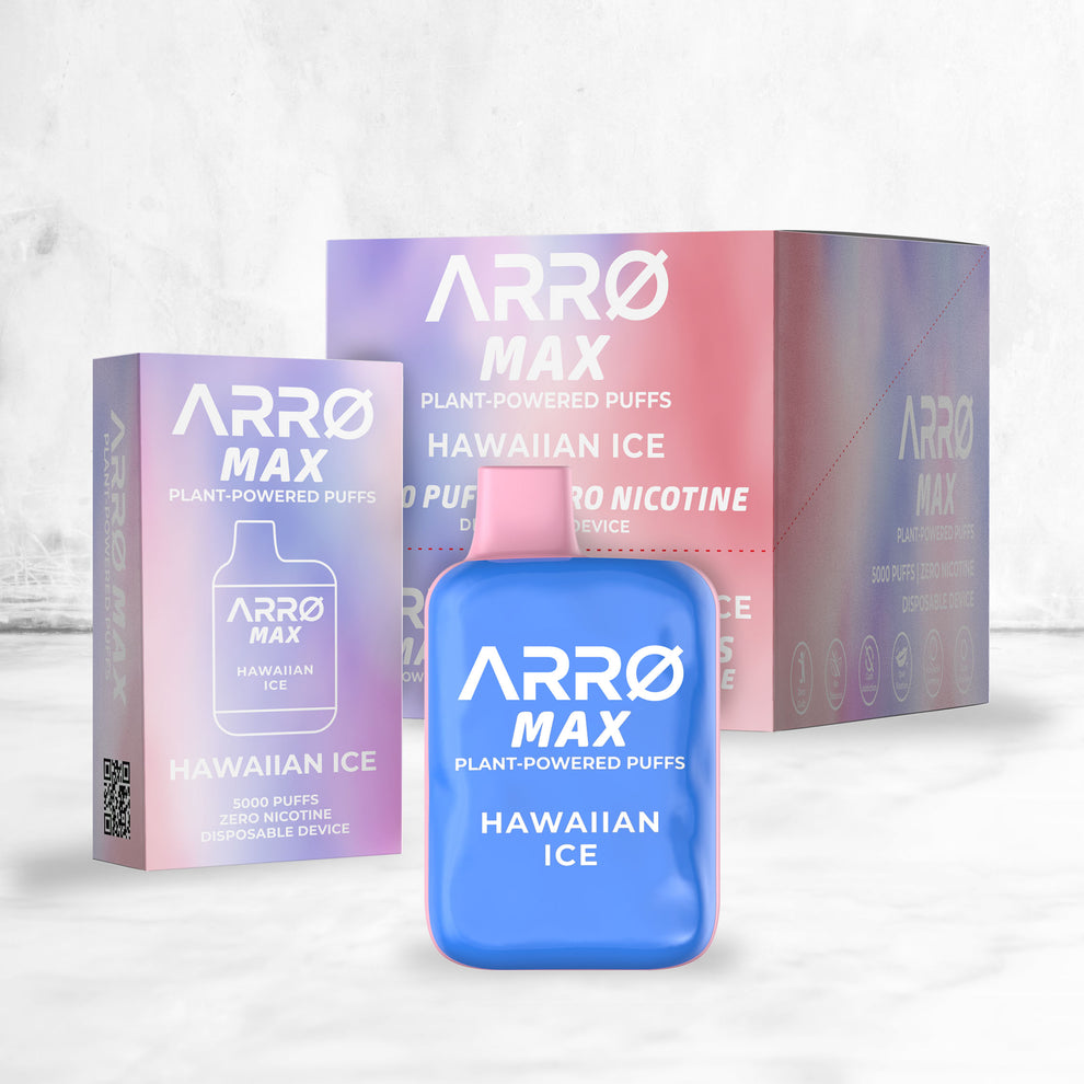 ARRØ MAX Zero Nicotine Vape – Hawaiian Ice – ARRØ Brand